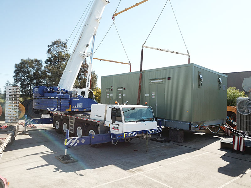 Electrical Switch Rooms | Allied Crane Hire Newcastle
