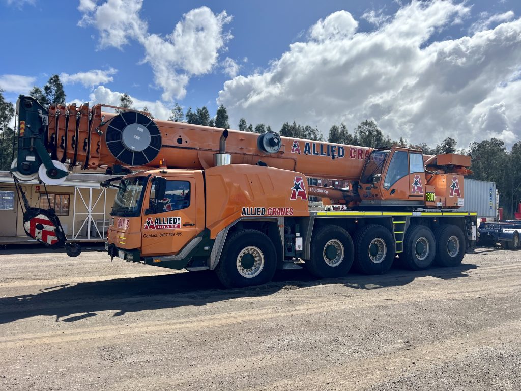 130T Grove GMK5130 : Allied Crane Hire Newcastle