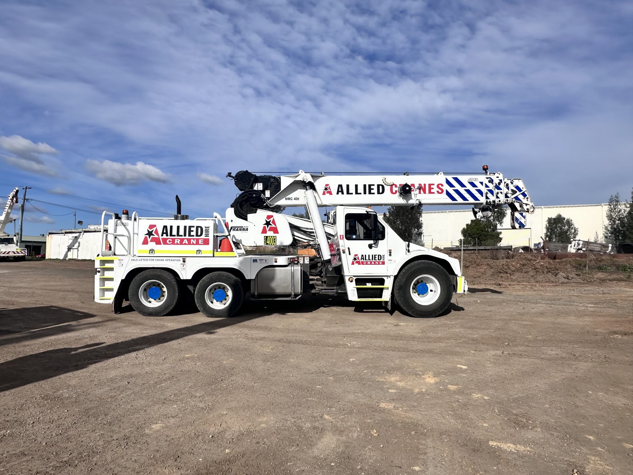 AT40t Franna : Allied Crane Hire Newcastle